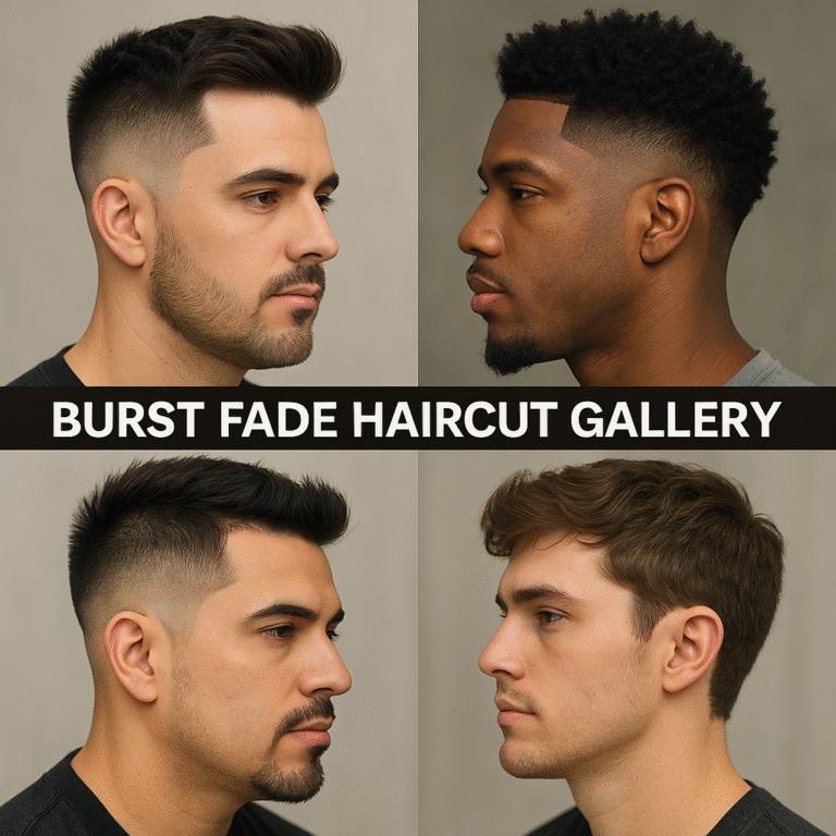 Burst Fade Haircut Gallery: Modern Styles & Trendy Ideas